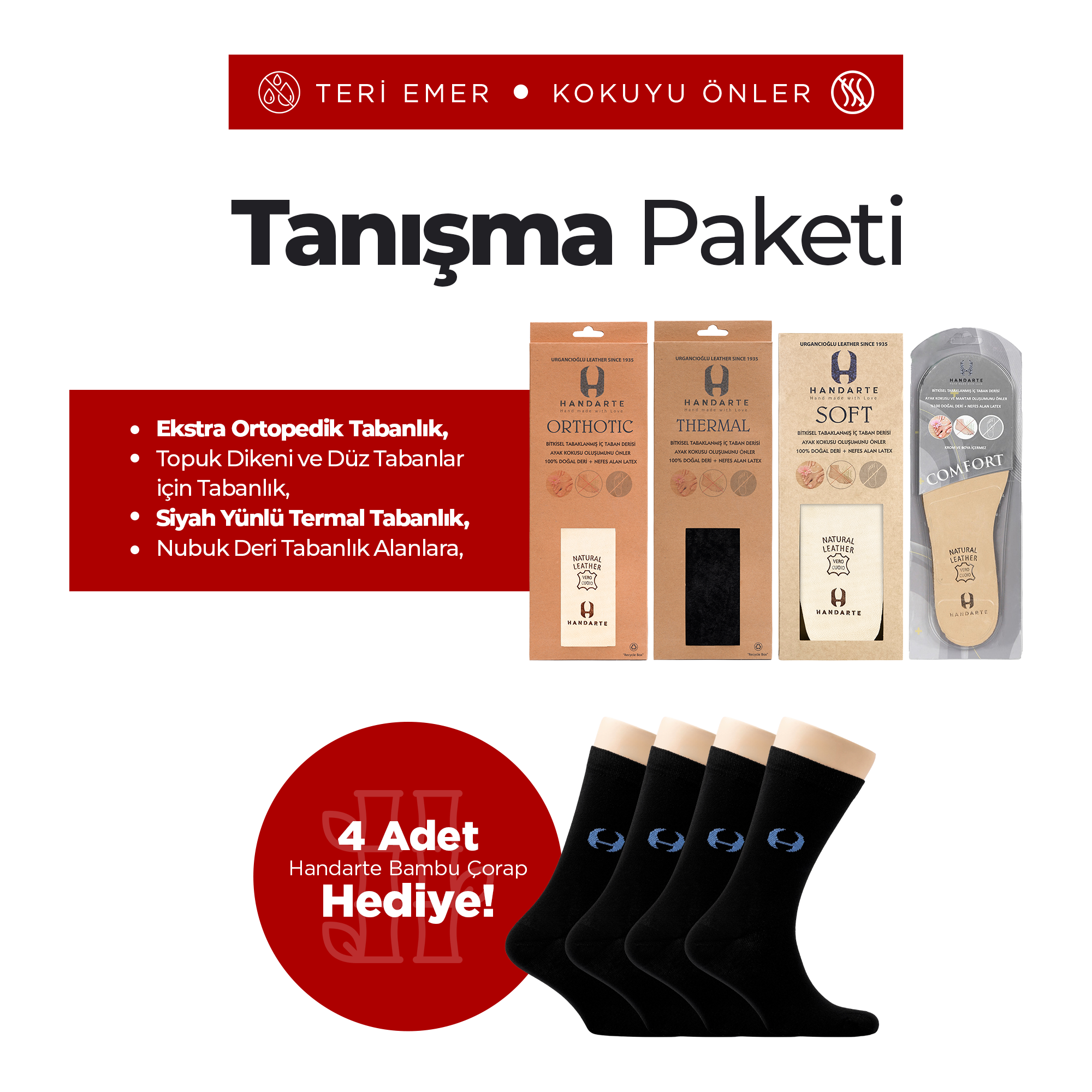 Handarte Tabanlık Tanışma Paketi %40 İndirimli | Handarte ...